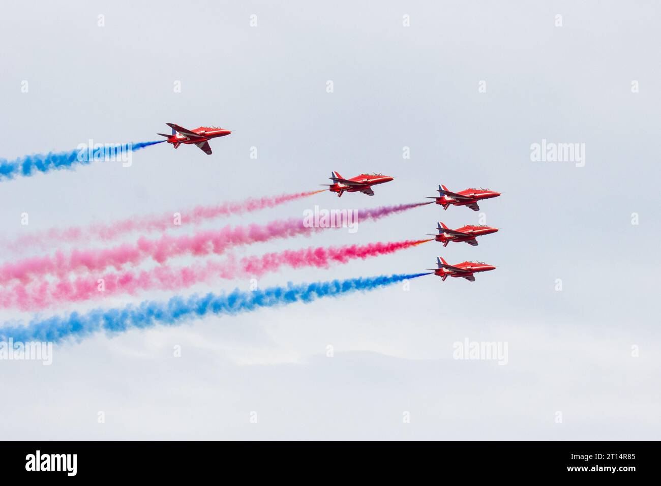 The red arrows display team at Whitby Stock Photo - Alamy