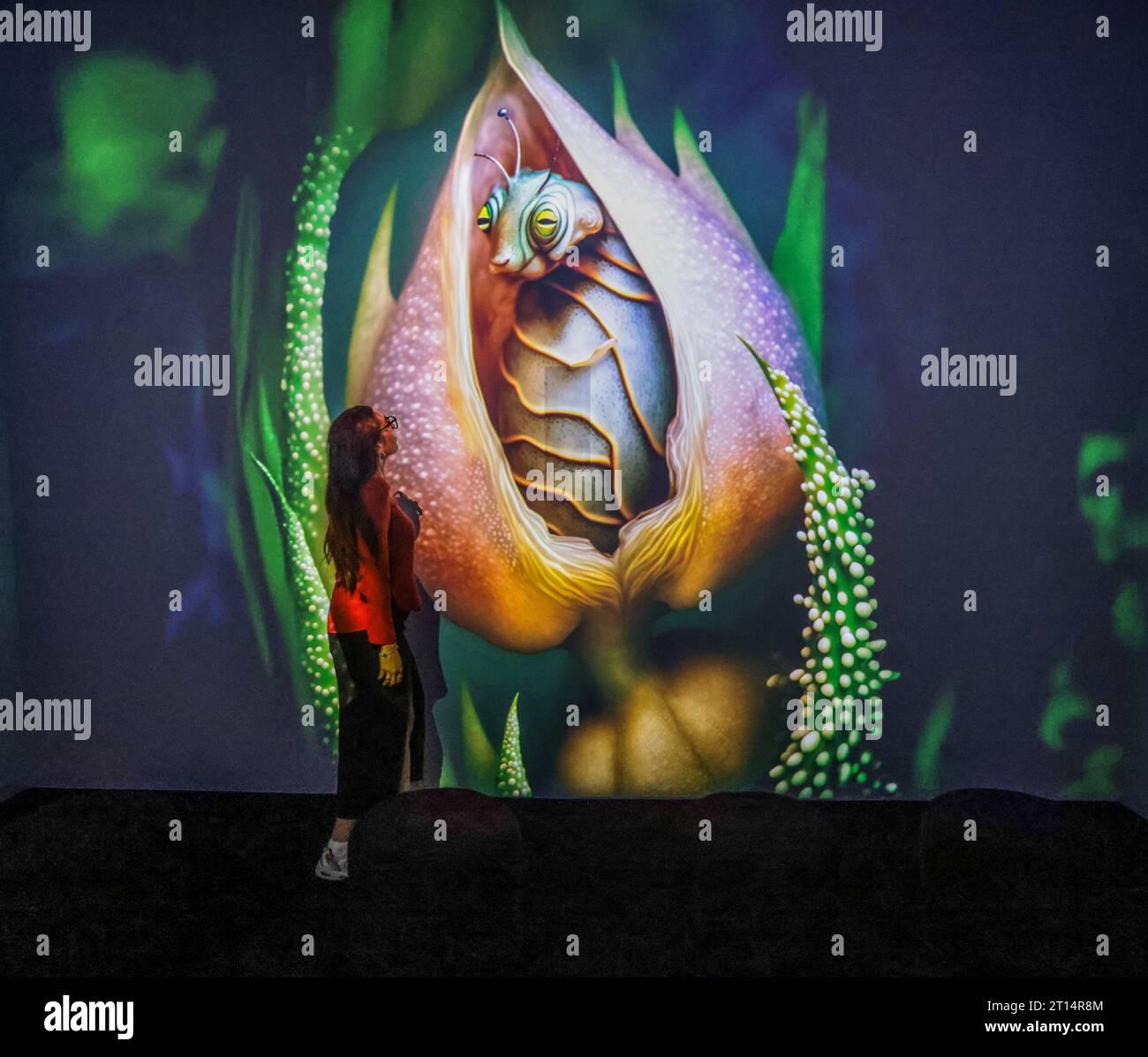 London, UK. 11th Oct, 2023. “Latent Spaces” comes from the mind of ...