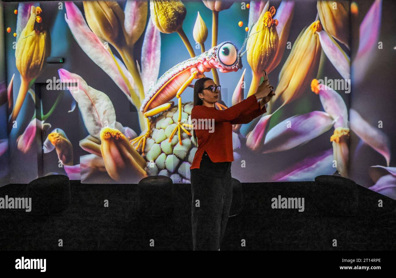 London, UK. 11th Oct, 2023. “Latent Spaces” comes from the mind of ...