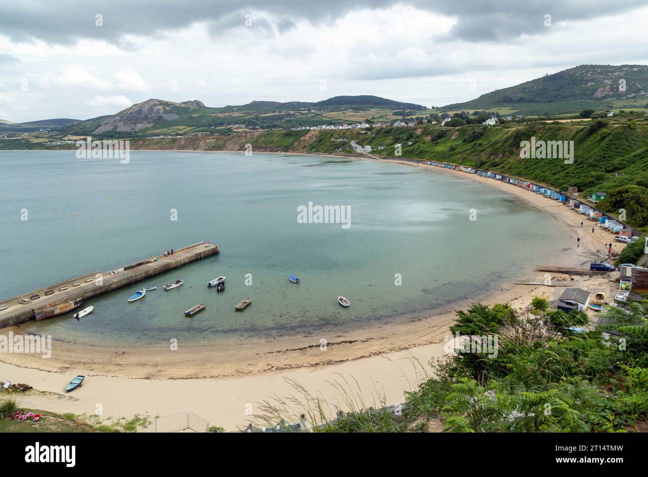 Nefyn Beach (Porth Nefyn) The small village of Nefyn, on the north ...