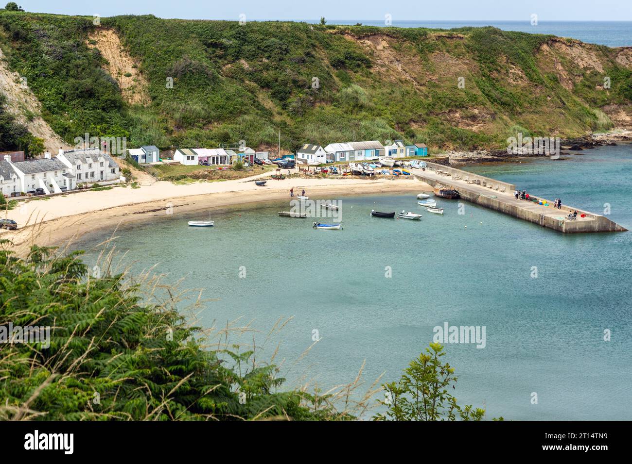 Nefyn Beach (Porth Nefyn) The small village of Nefyn, on the north ...