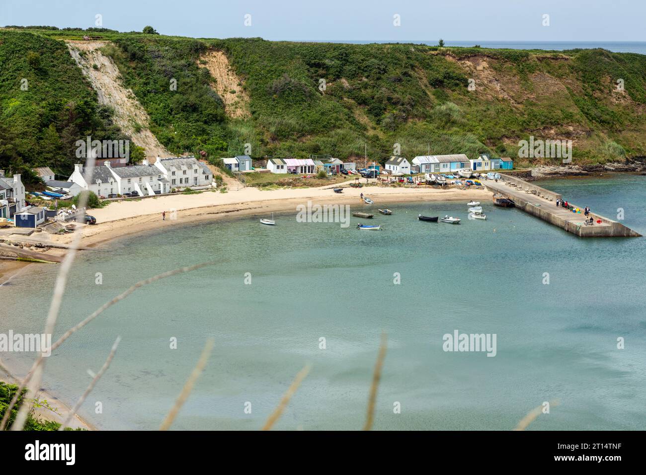 Nefyn Beach (Porth Nefyn) The small village of Nefyn, on the north ...