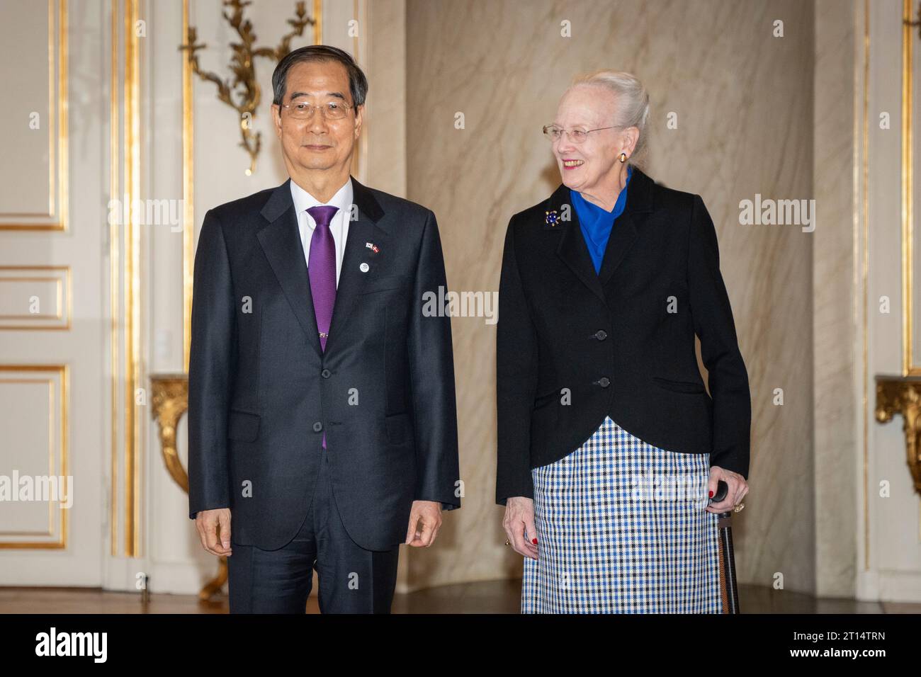 Queen Margrethe receives South Korean Prime Minister Han Duck-soo in ...