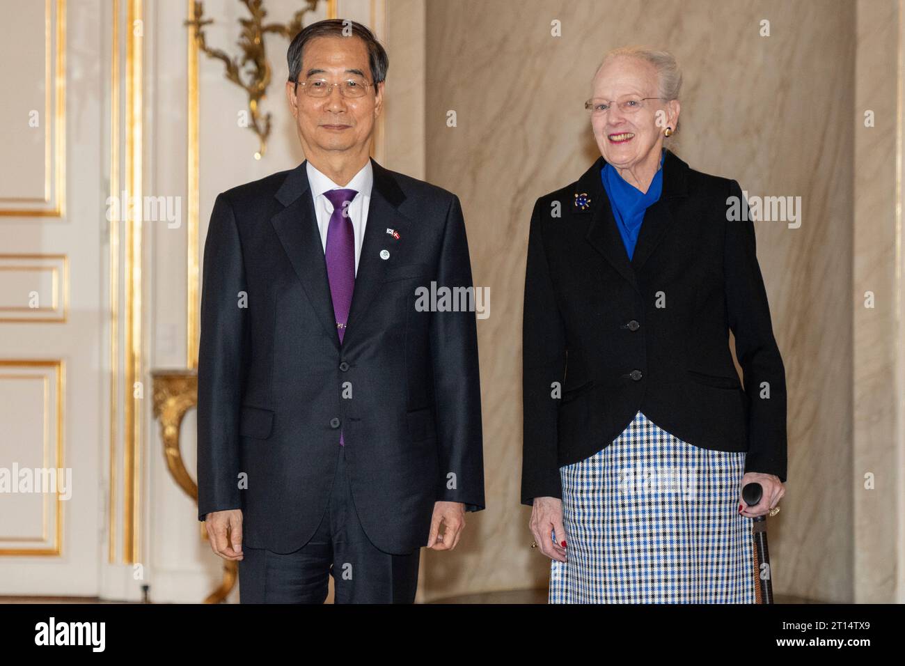 Queen Margrethe receives South Korean Prime Minister Han Duck-soo in ...