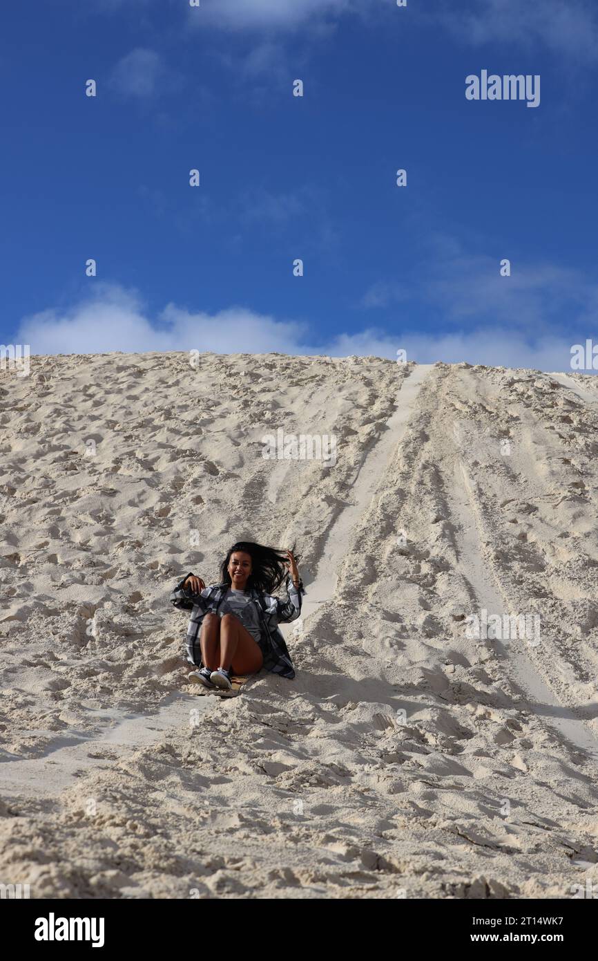 Sliding on dunes hi-res stock photography and images - Alamy