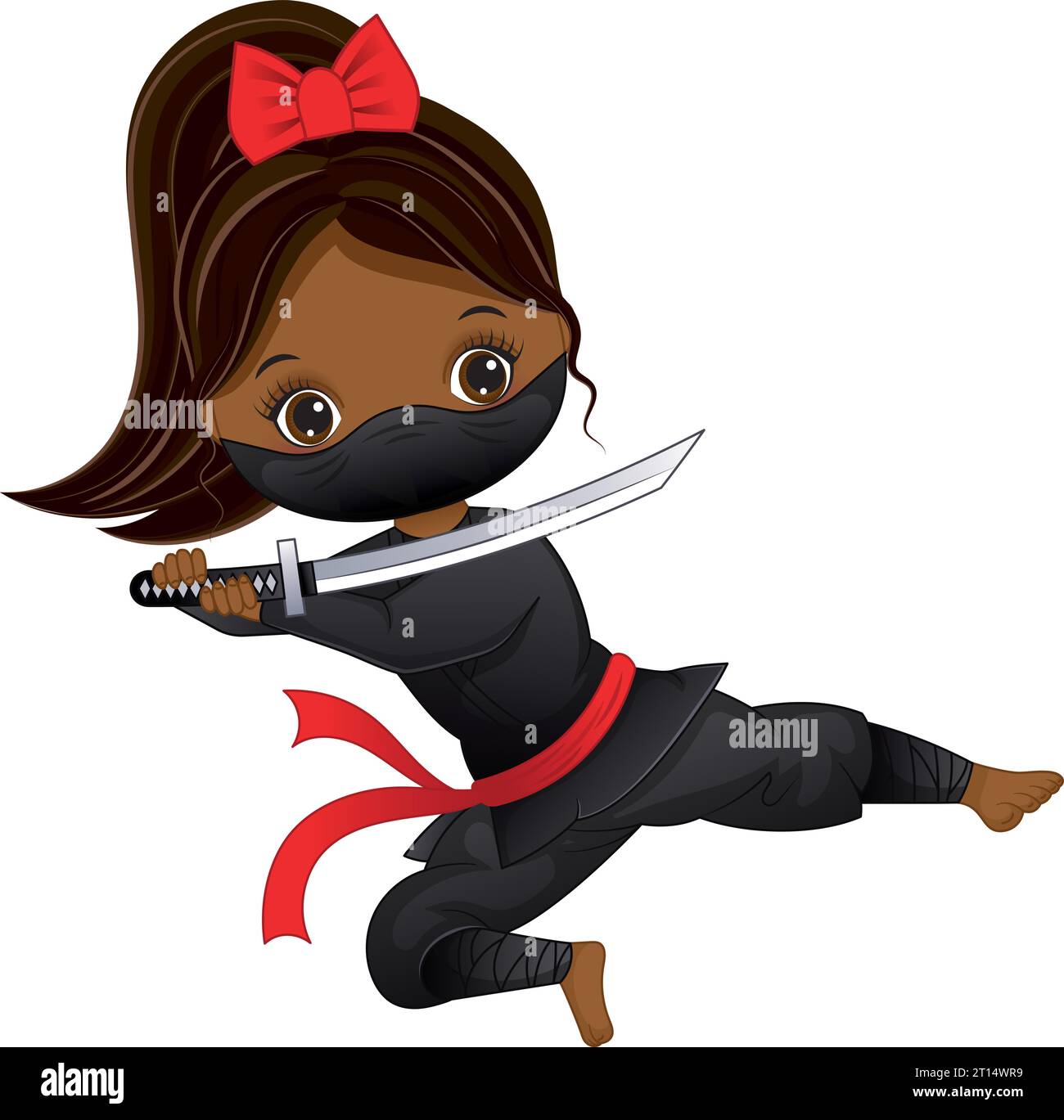 Cartoon african warrior Cut Out Stock Images & Pictures - Alamy