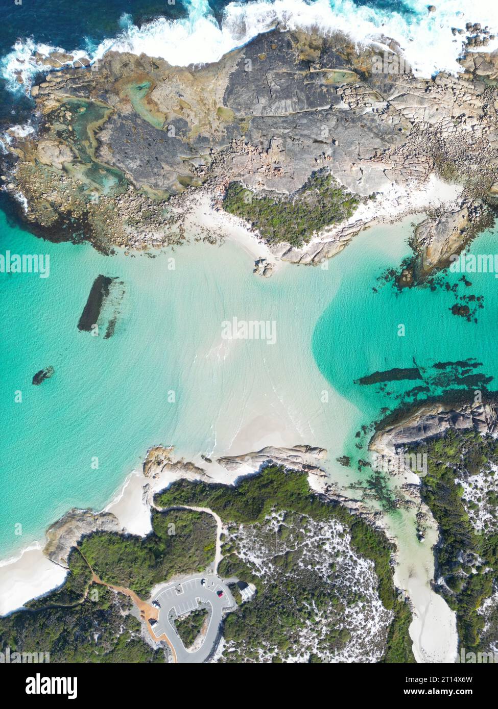 An aerial view of the Shire of Denmark, Western Australia Stock Photo ...