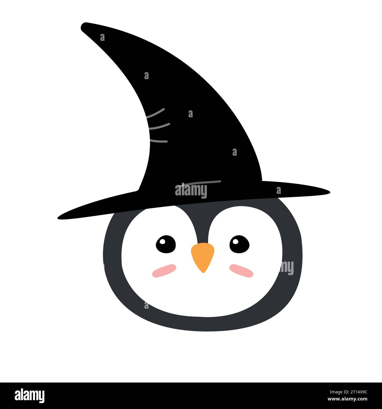 Funny cartoon witch face Stock Vector Images - Alamy