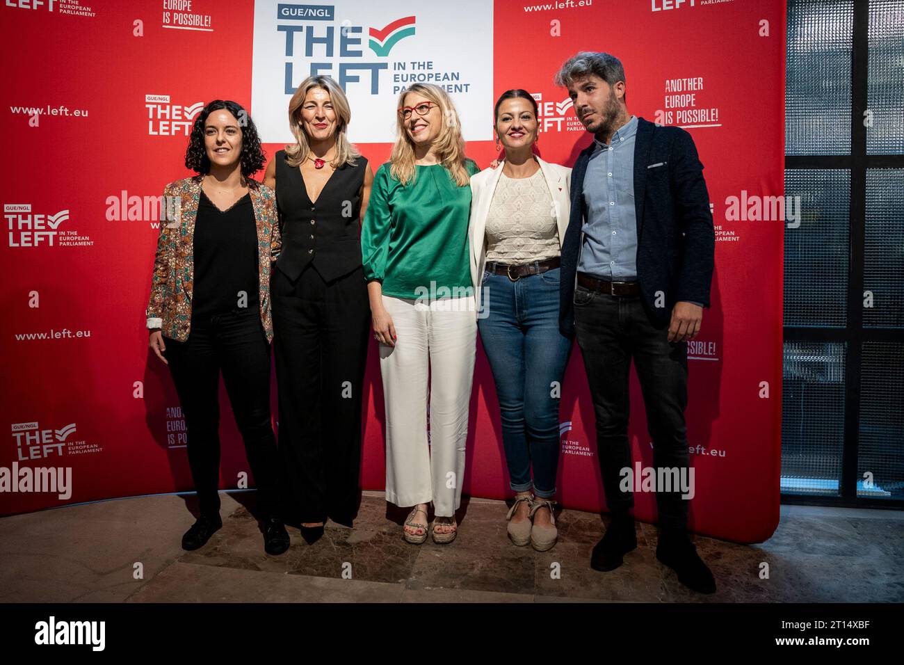 The acting Minister of Labor and Social Economy and leader of Sumar ...