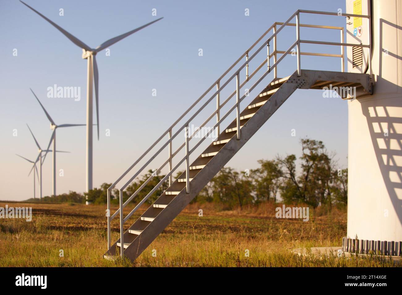 Entrance wind turbine tower hi-res stock photography and images - Alamy