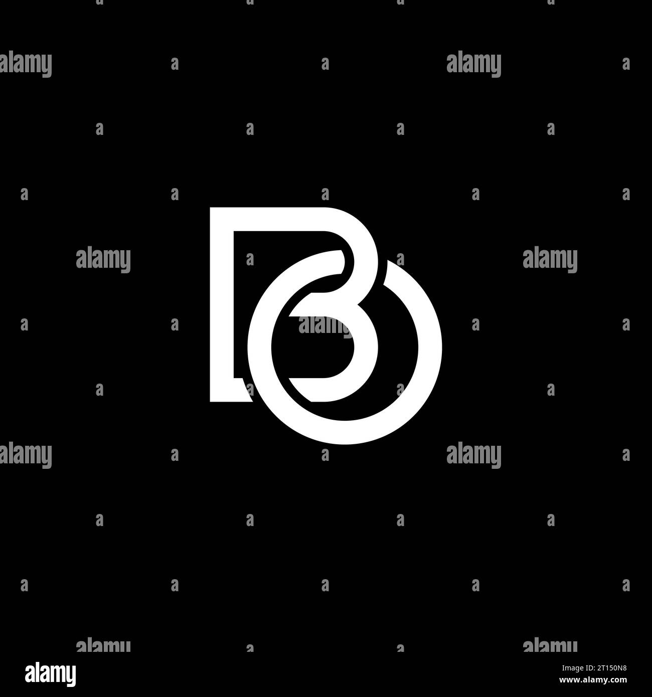 BO Logo, BO Monogram, Initial BO Logo, Letter BO Logo, Icon, Vector ...