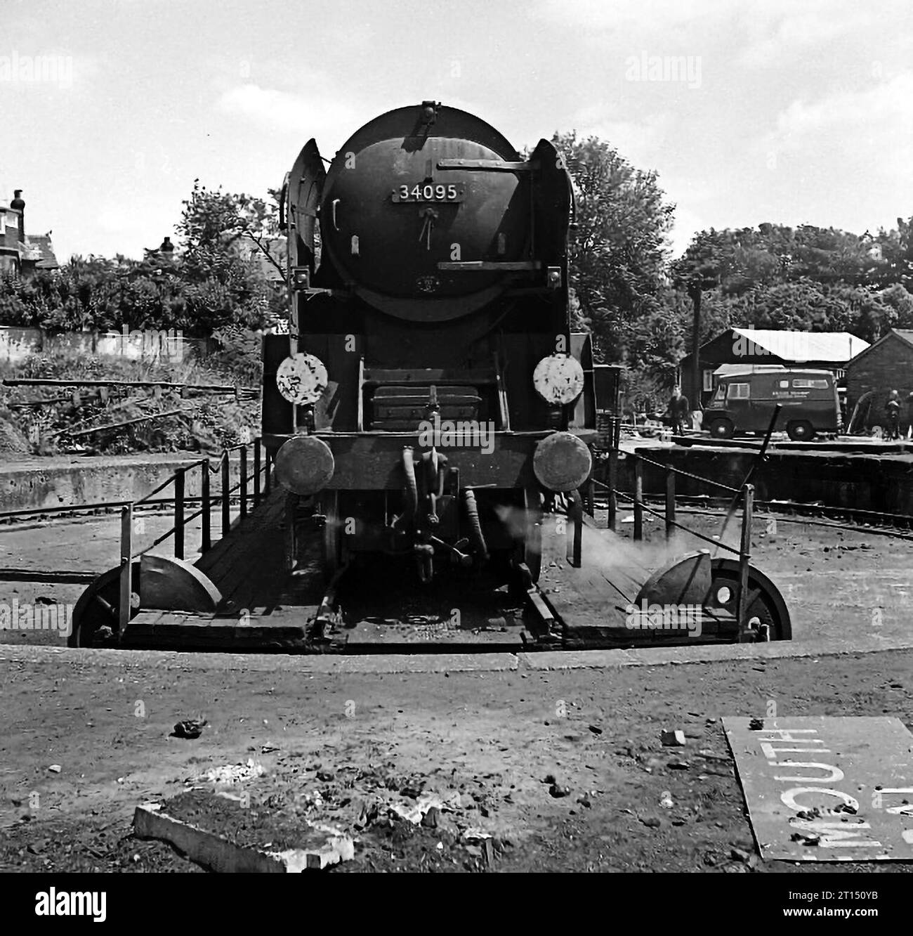34098 and others , Bournemouth, Eastleigh Southern Steam 1965-67 Stock ...