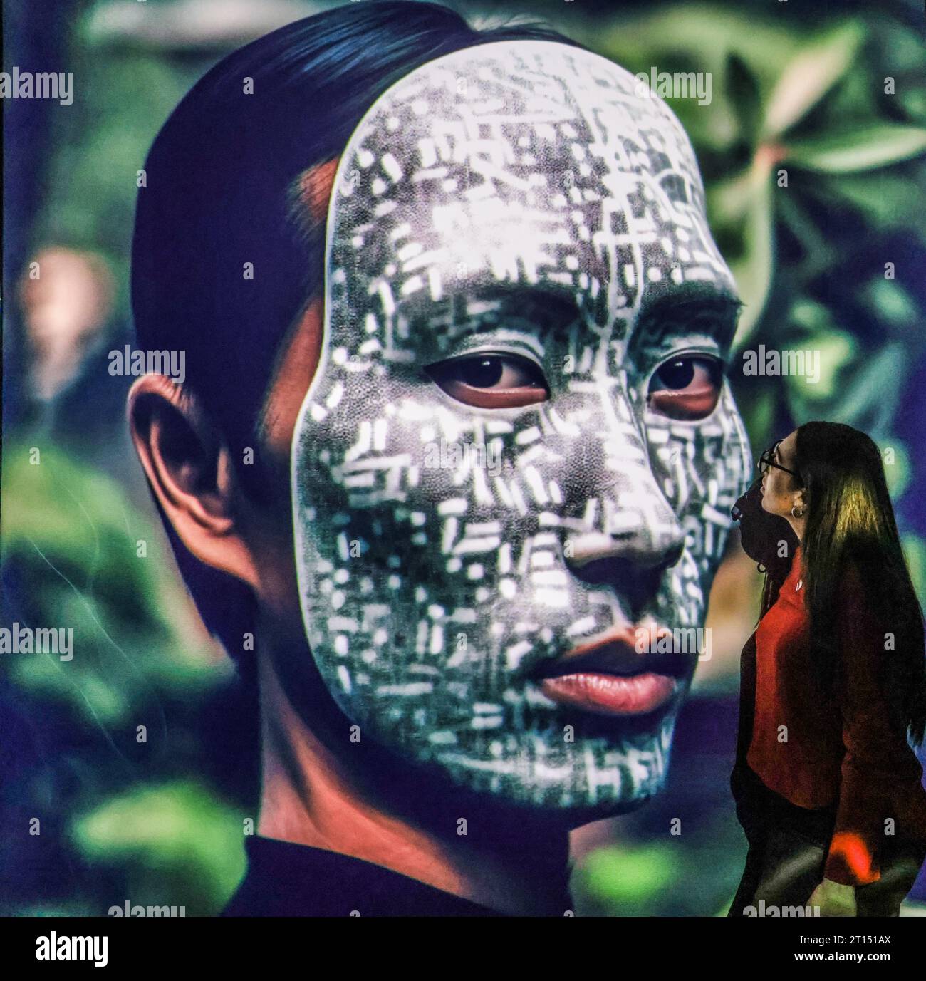 London, UK. 11th Oct, 2023. “Latent Spaces” comes from the mind of ...