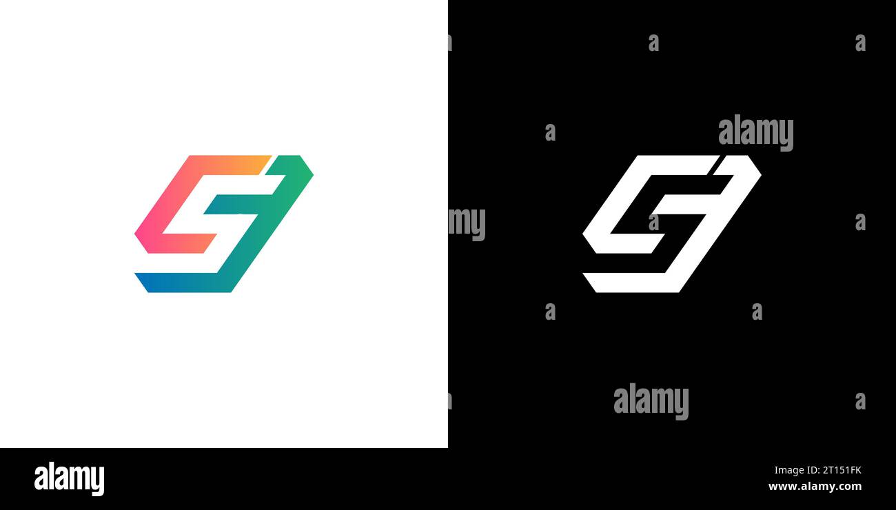 CS logo, CS Monogram, Initial CS Logo, Letter CS Logo, negative space ...