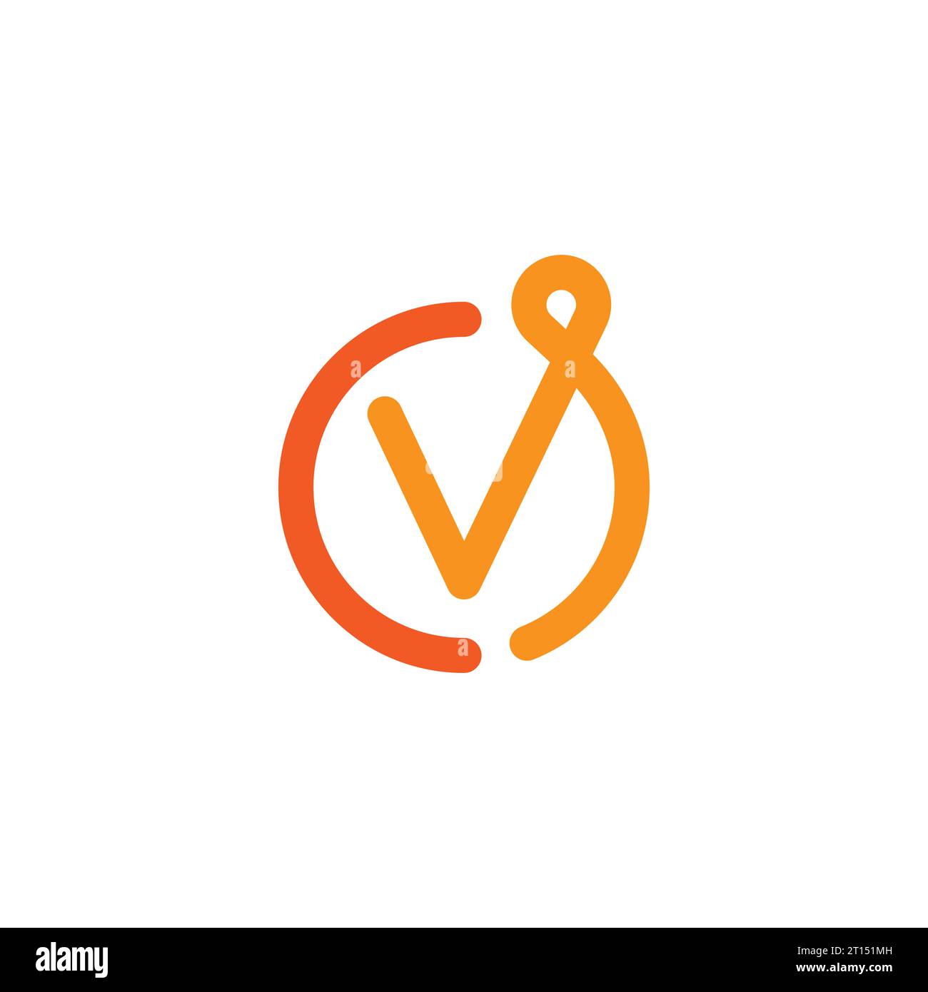 CV logo, CV monogram, initial CV logo, letter CV logo, icon, vector Stock Vector Image & Art - Alamy