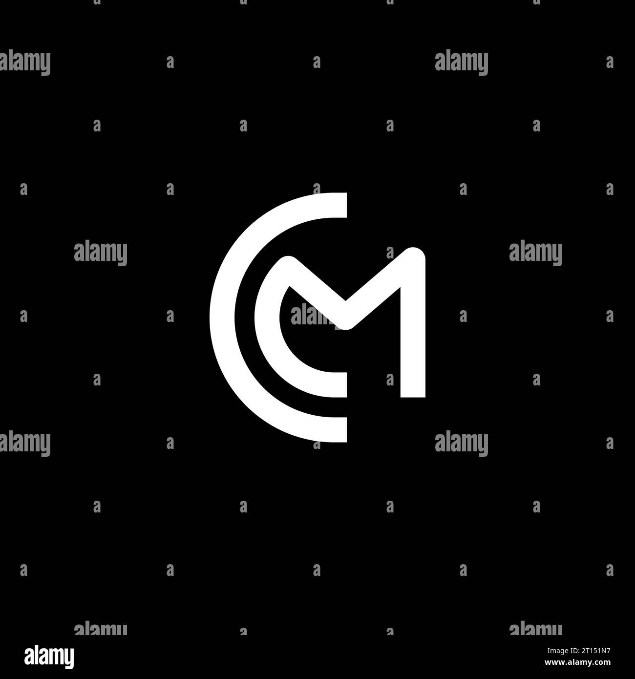 CM logo, CM monogram, initials CM, Letter CM logo concept, creative ...
