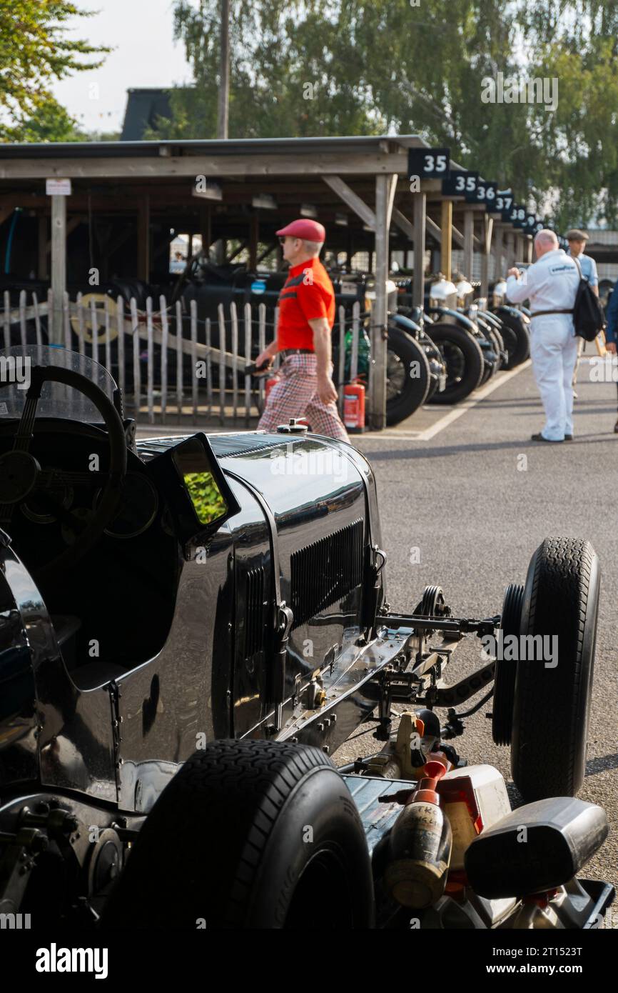 1936 ERA B-type R10B racing car at the BARC Revival Meeting 2023 ...