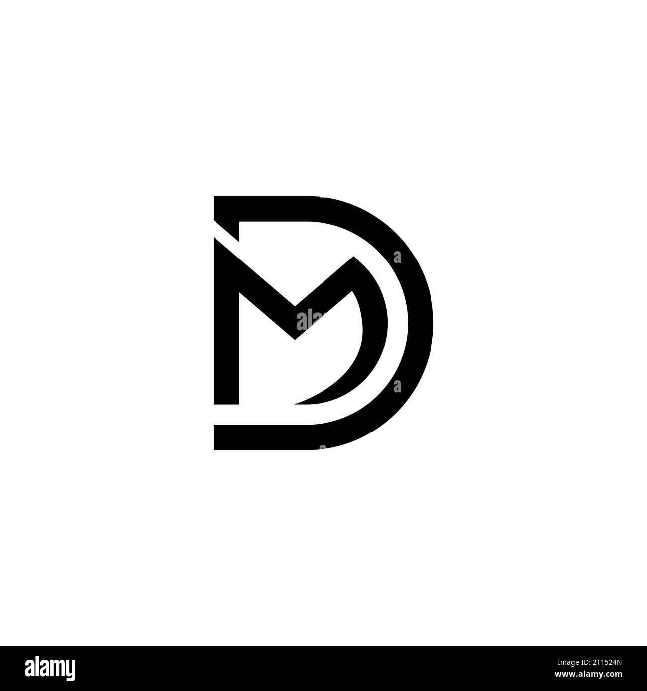 DM MD Logo, DM MD Monogram, initial MD DM logo, Letter MD DM logo, icon, vector Stock Vector ...