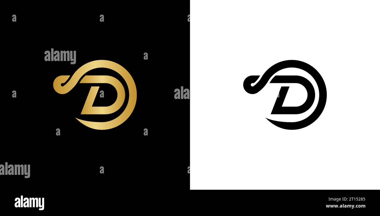 Letter d initials hi-res stock photography and images - Alamy