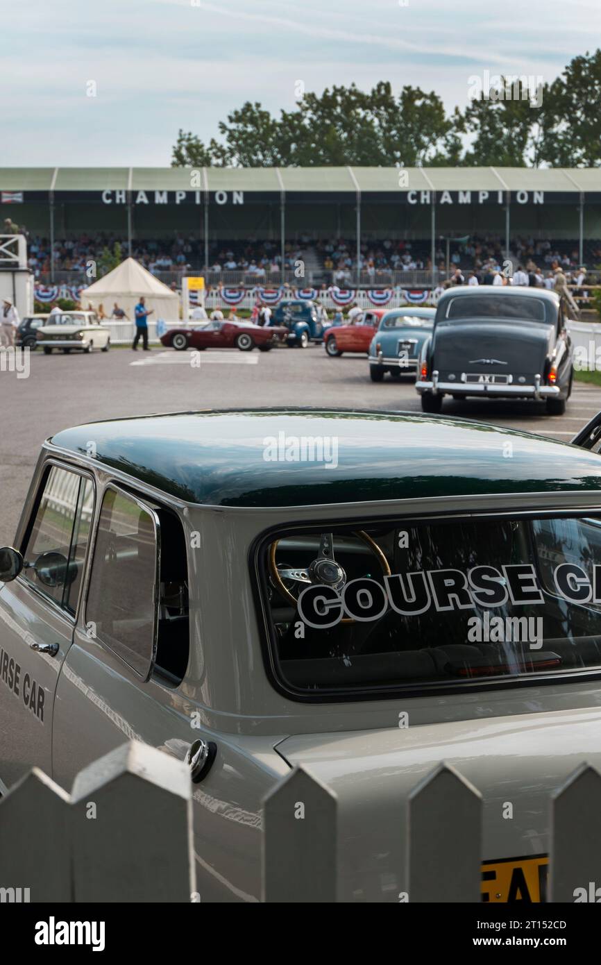 1960s Wolseley Hornet Mk2 Course Car at the BARC Revival Meeting 2023 ...