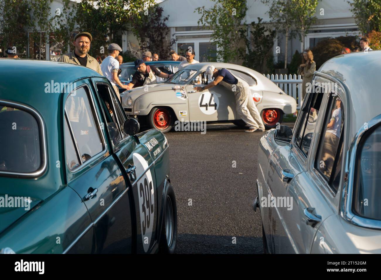 1959 Austin Lancer Series II, Saab 93B & Ford Zephyr MkII in the ...