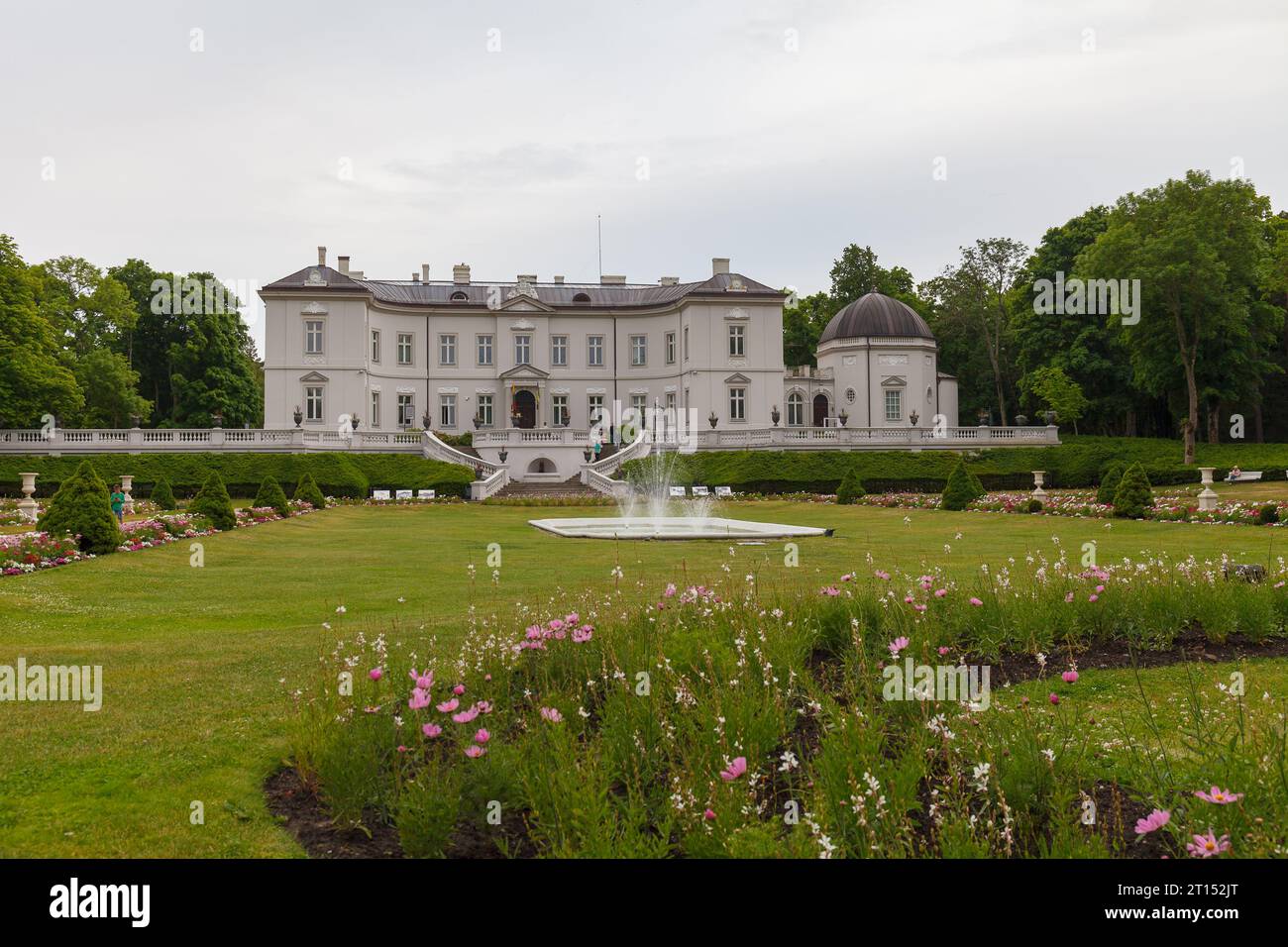 Palanga Amber Museum in Palanga, Lithuania. Summer moody day Stock ...