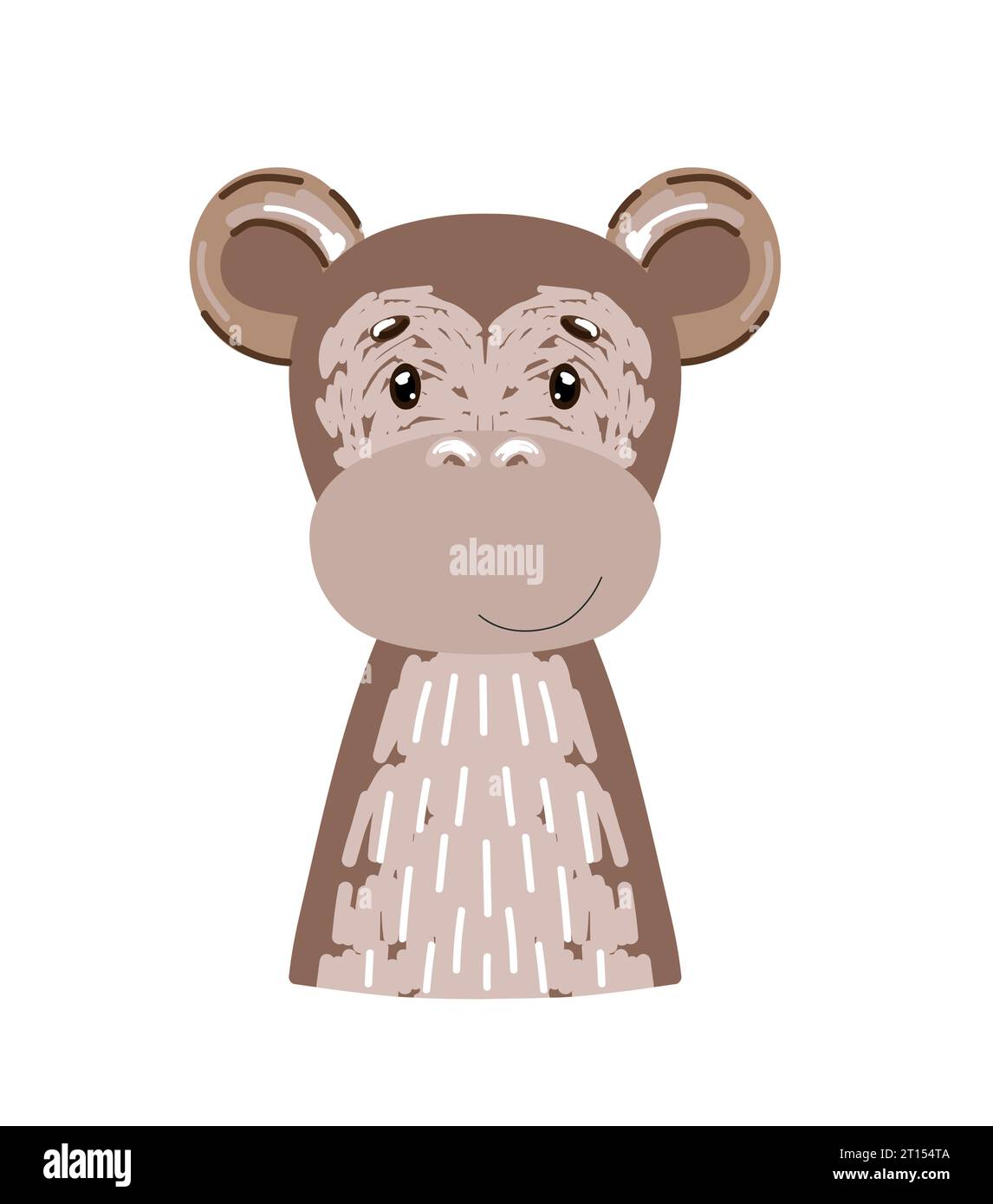 Vector monkey portrait Stock Vector Image & Art - Alamy