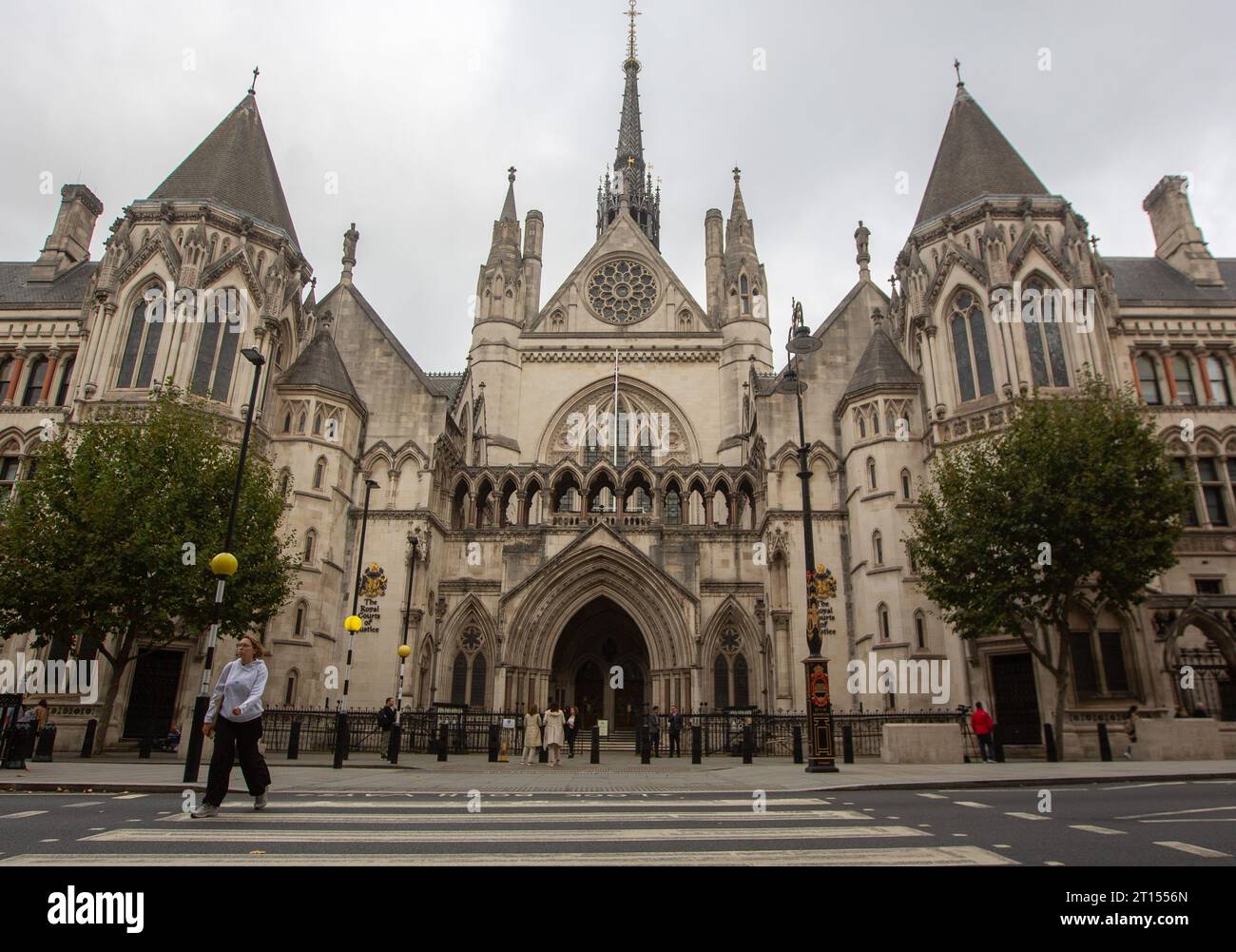 London, England, UK. 11th Oct, 2023. Royal Courts of Justice, the ...