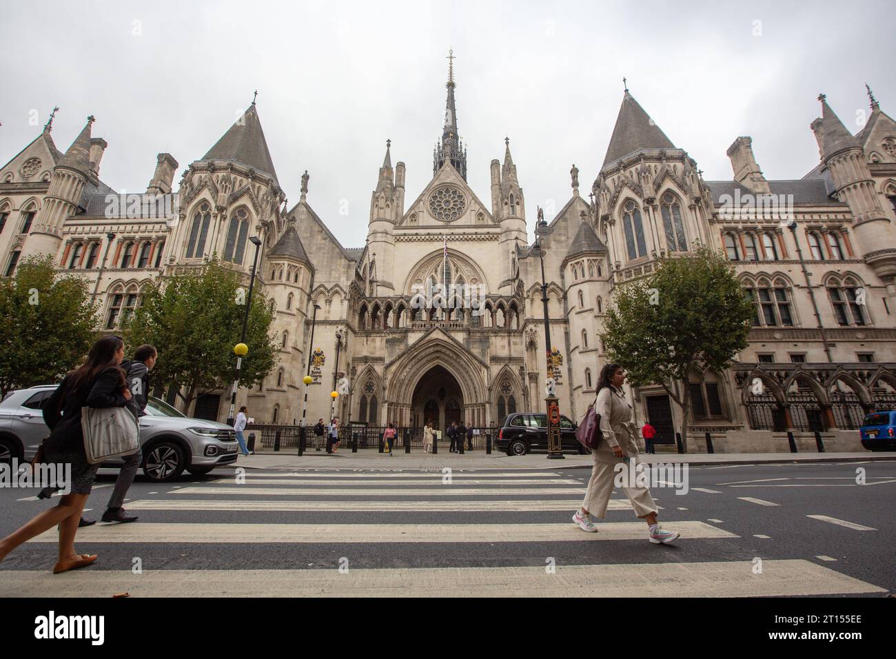London, England, UK. 11th Oct, 2023. Royal Courts of Justice, the ...