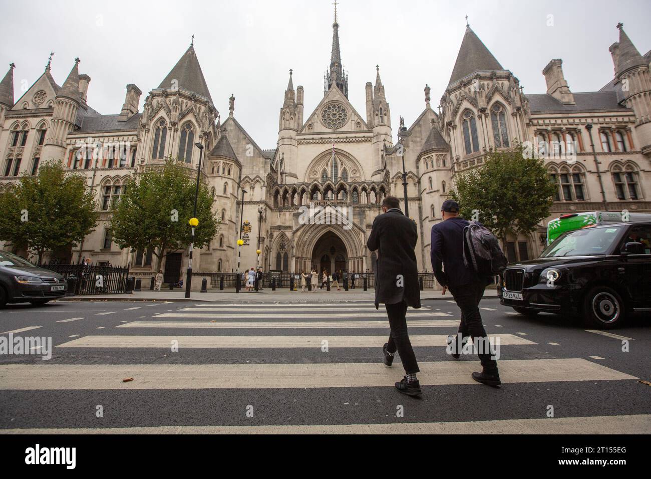 London, England, UK. 11th Oct, 2023. Royal Courts of Justice, the ...