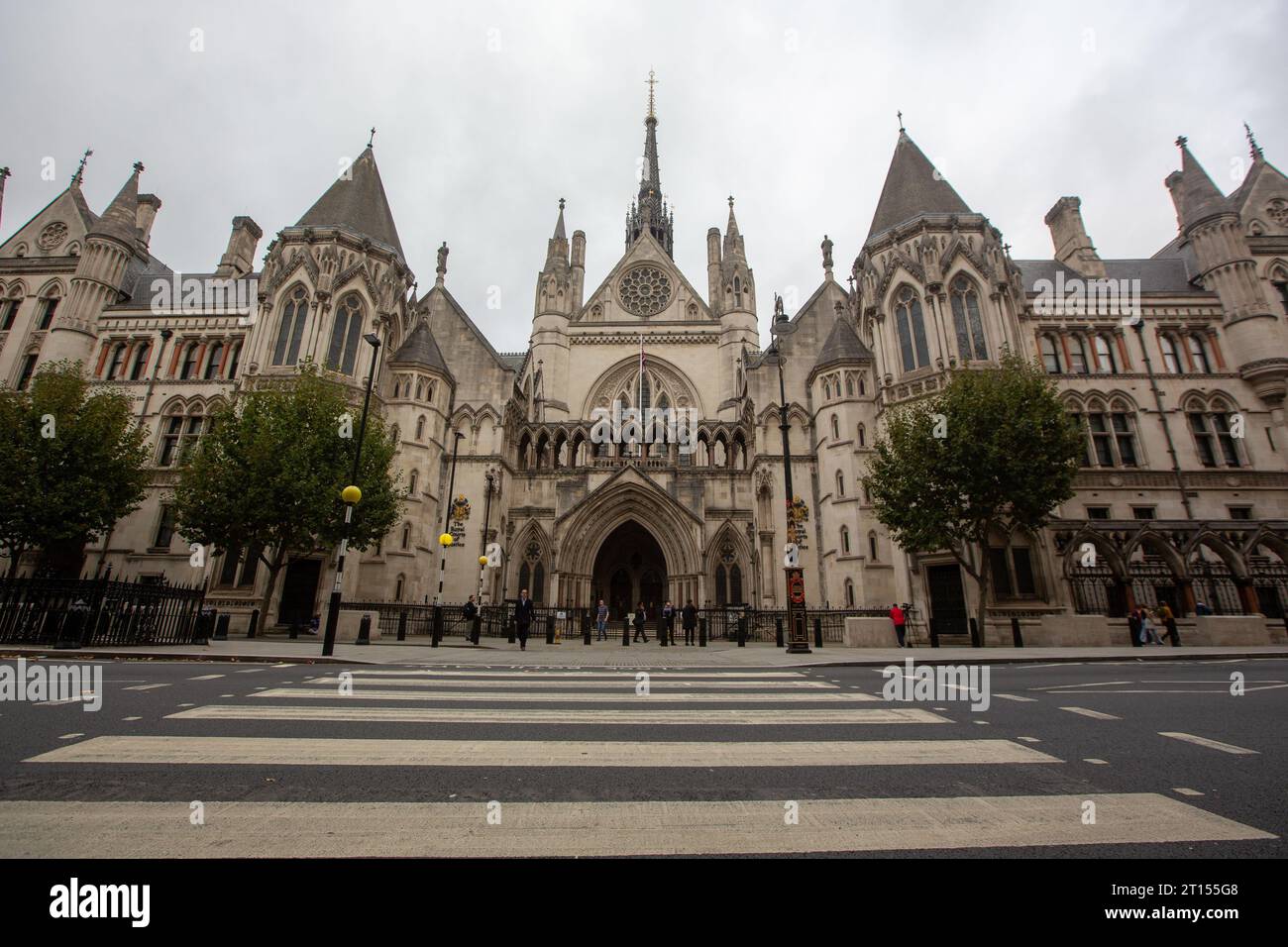 London, England, UK. 11th Oct, 2023. Royal Courts of Justice, the ...