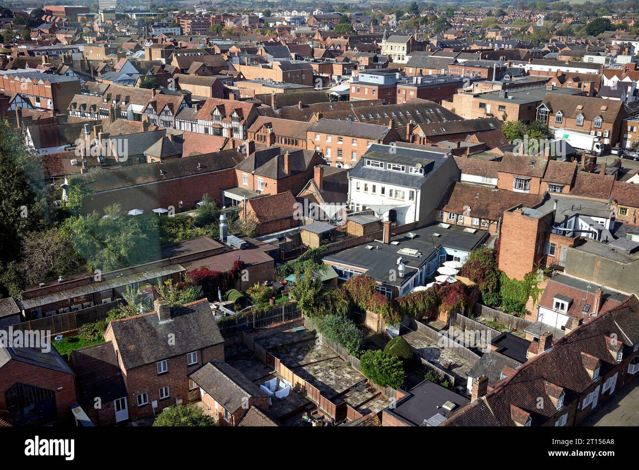 Warwickshire aerial view hi-res stock photography and images - Alamy