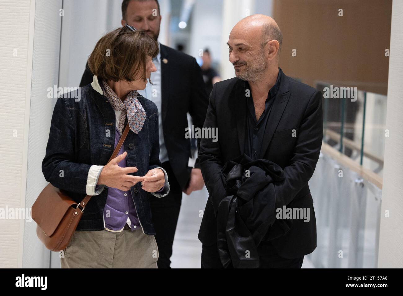 French lawyer representing the victim Richard Malka arrives for the ...