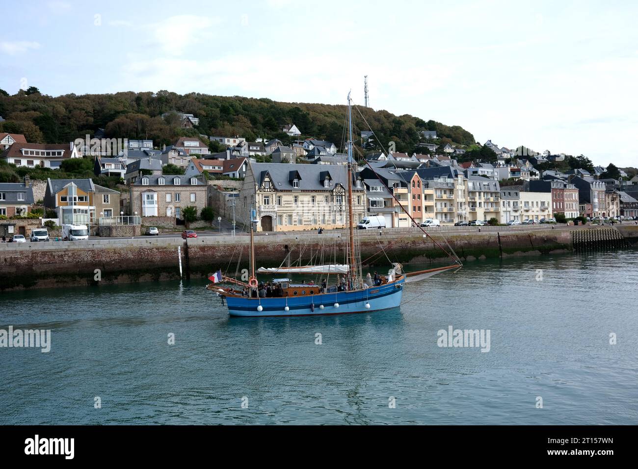 Fecamp harbour port in Normandy, France, French, Normandy, 2023 Stock ...