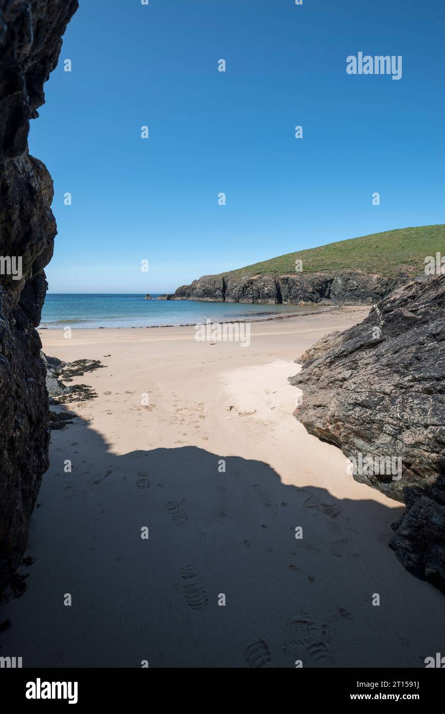 Porth Iago beach Lleyn Peninsula Gwynedd North Wales Stock Photo - Alamy