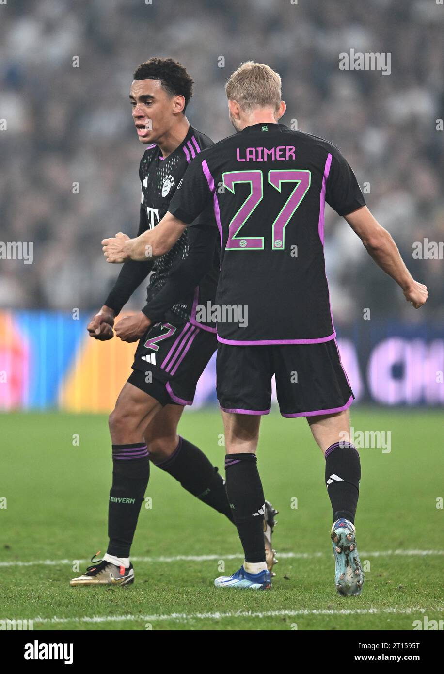 COPENHAGEN, DENMARK - OCTOBER 3: Jamal Musiala of Bayern Munich ...