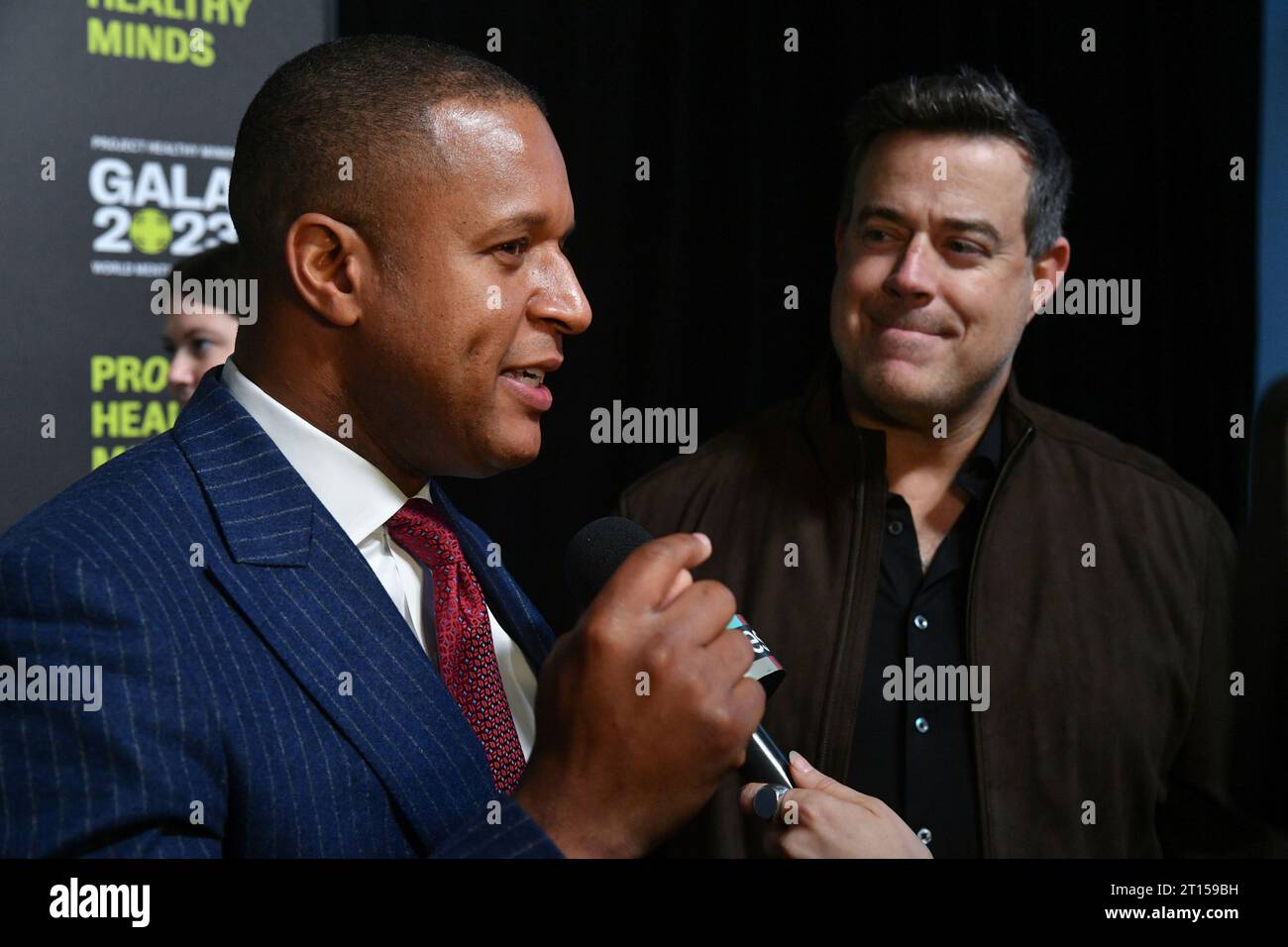 Photo by: NDZ/STAR MAX/IPx 2023 10/10/23 Craig Melvin and Carson Daly ...