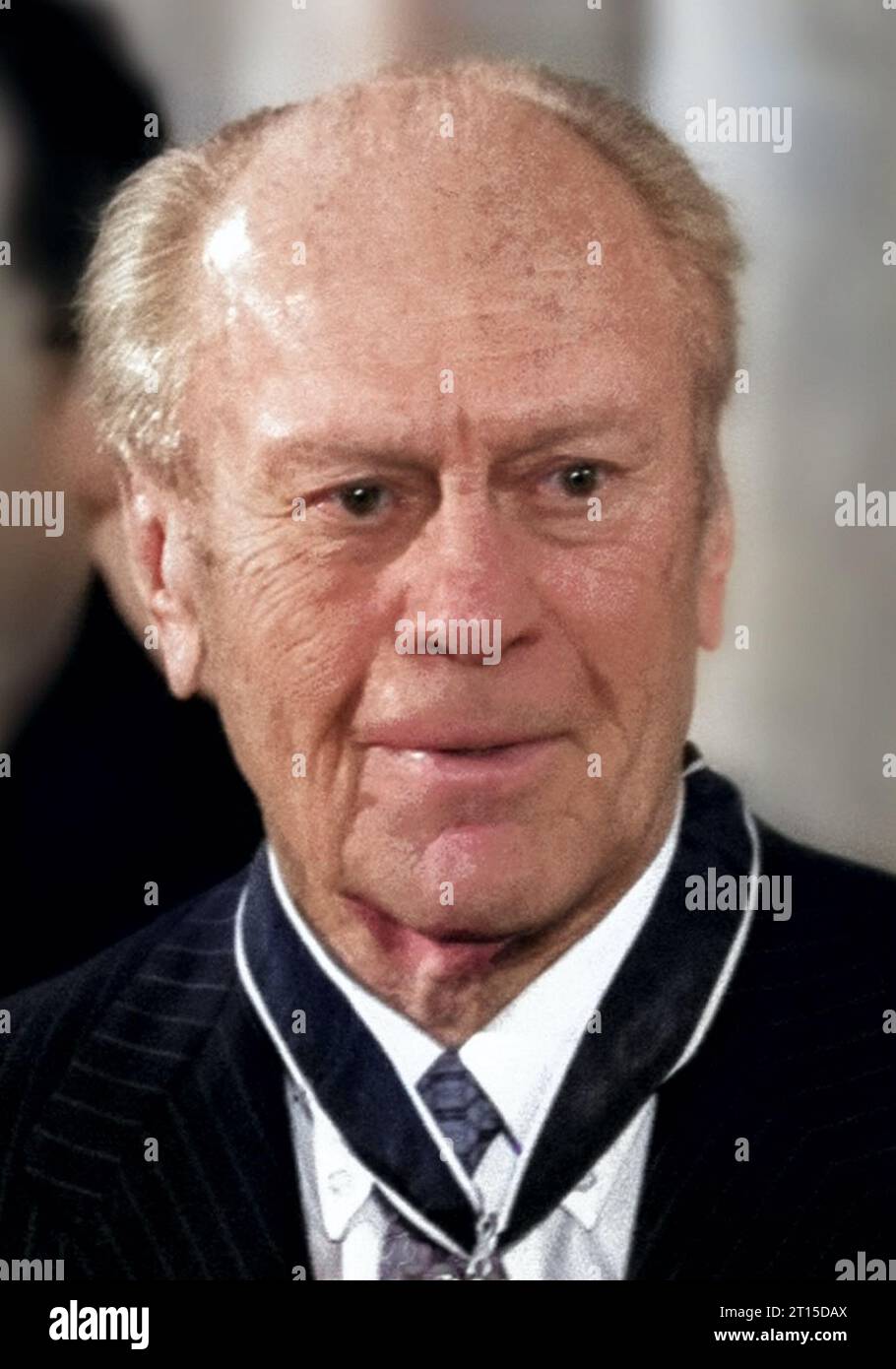 Former President Gerald Ford in 1999 Stock Photo - Alamy