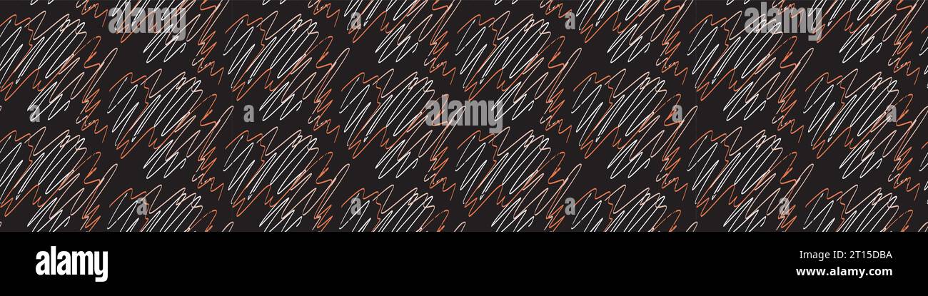 Modern abstract stylized vector graphic design seamless banner ...