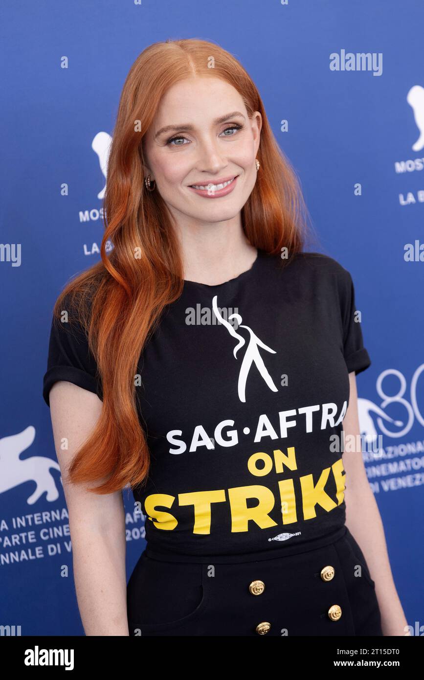 Jessica chastain 80th hi-res stock photography and images - Alamy