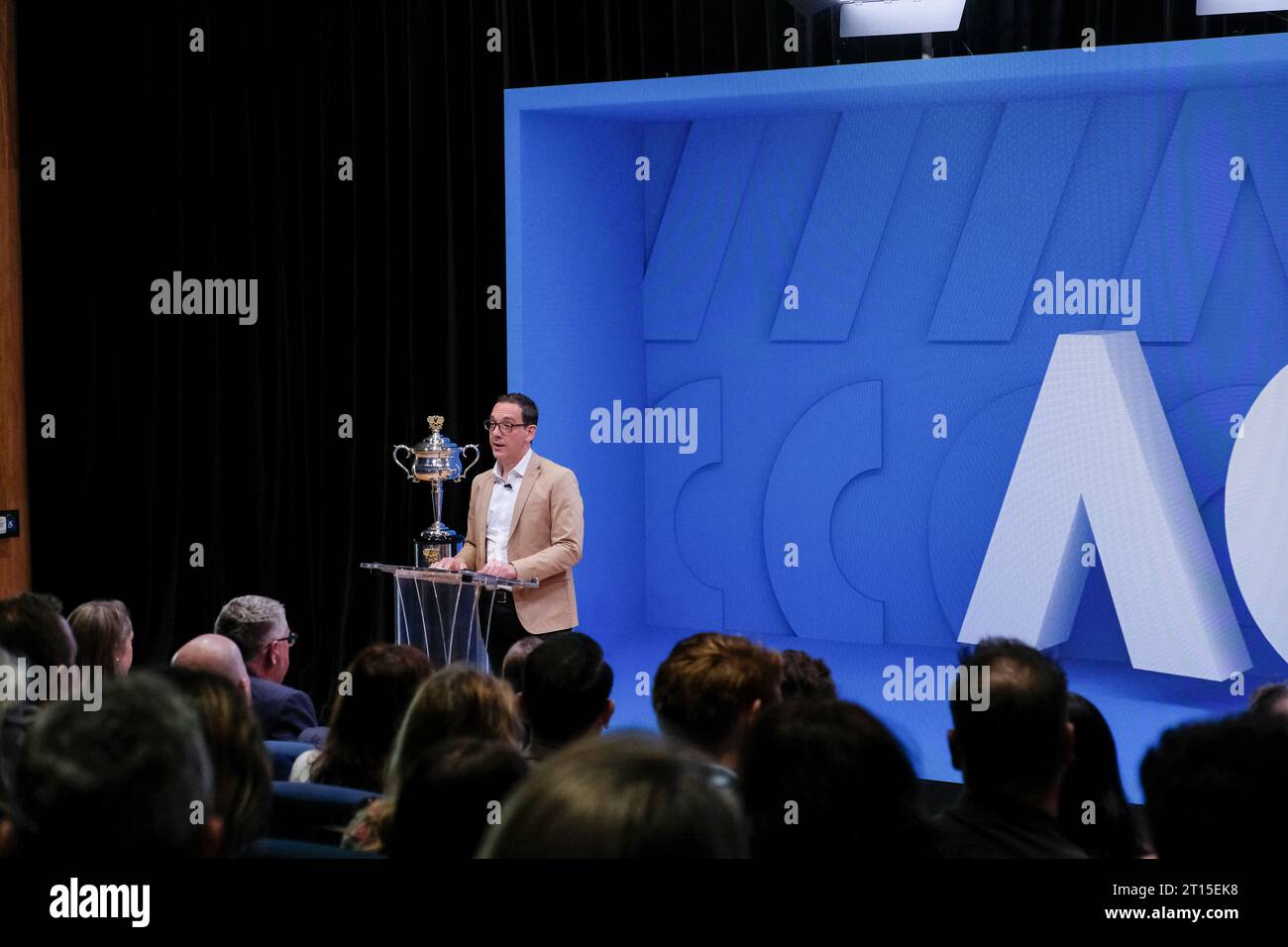 Melbourne, Australia. 11th Oct, 2023. Victoria's State Minister for ...