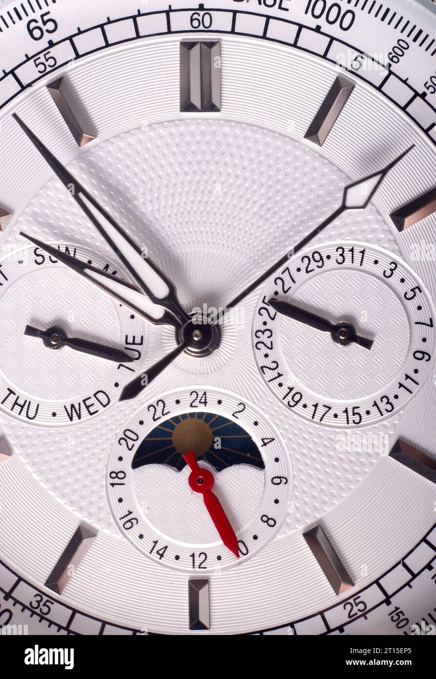 Clock face 12 past hi-res stock photography and images - Alamy