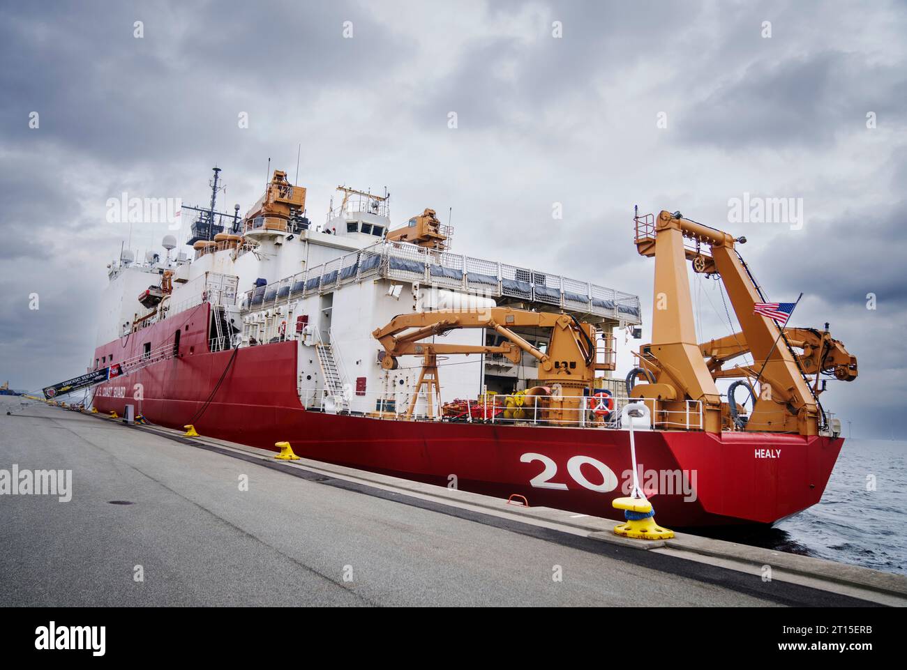 Copenhagen, Wednesday, October 11, 2023. US Coast Guard Cutter Healy ...