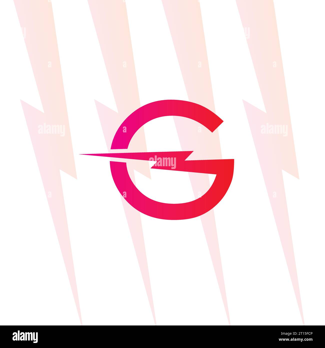 G letter logo with the Electrical sign, electricity logo, power energy ...