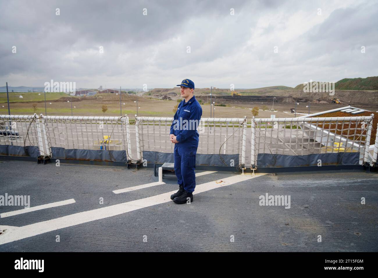 US Coast Guard Cutter Healy icebreaker is located in Nordhavn in ...