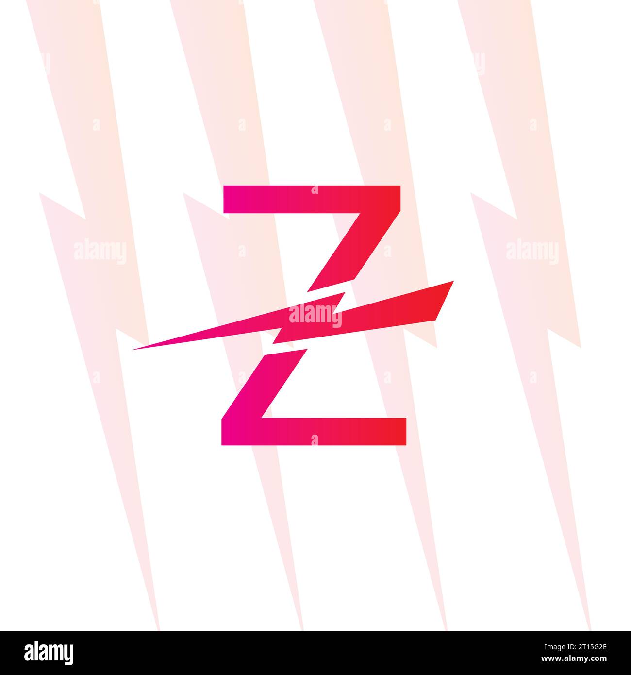 Z letter logo with the Electrical sign, electricity logo, power energy ...