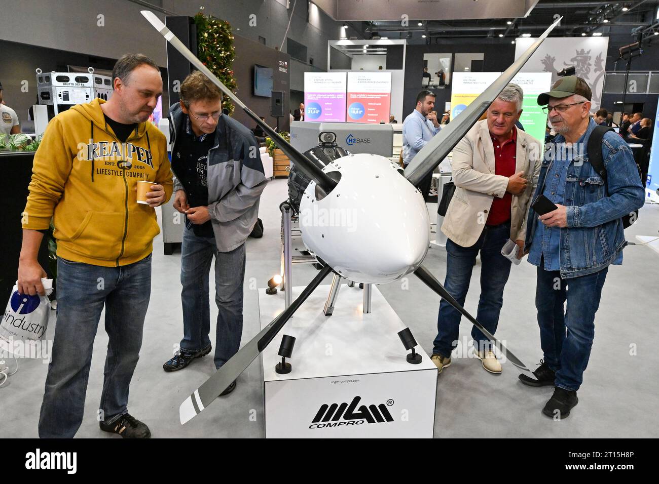 Brno, Czech Republic. 11th Oct, 2023. Second day of International Engineering Fair (MSV ...