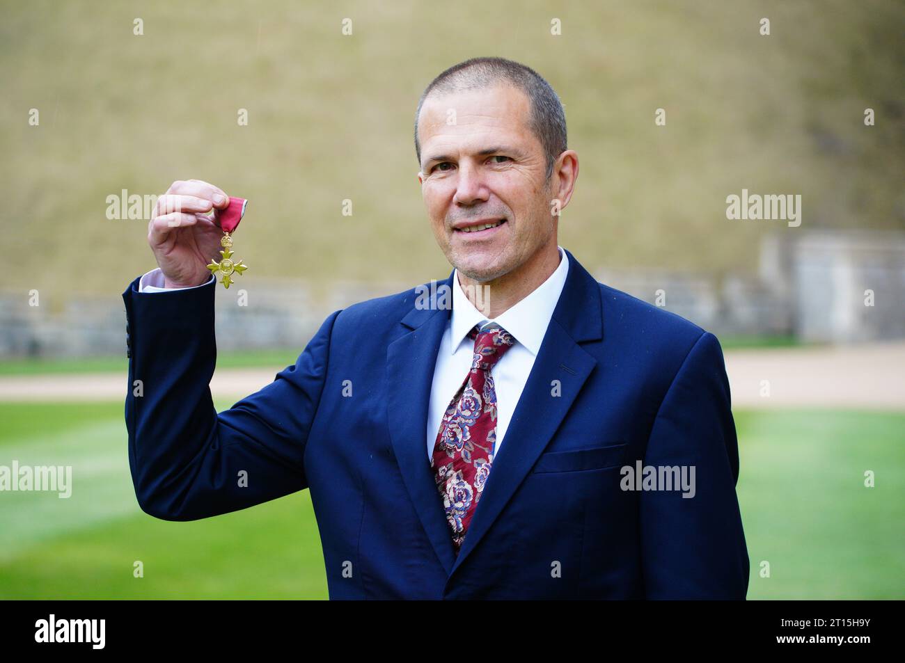 Dr Paul Ransom after being made an Officer of the Order of the British ...