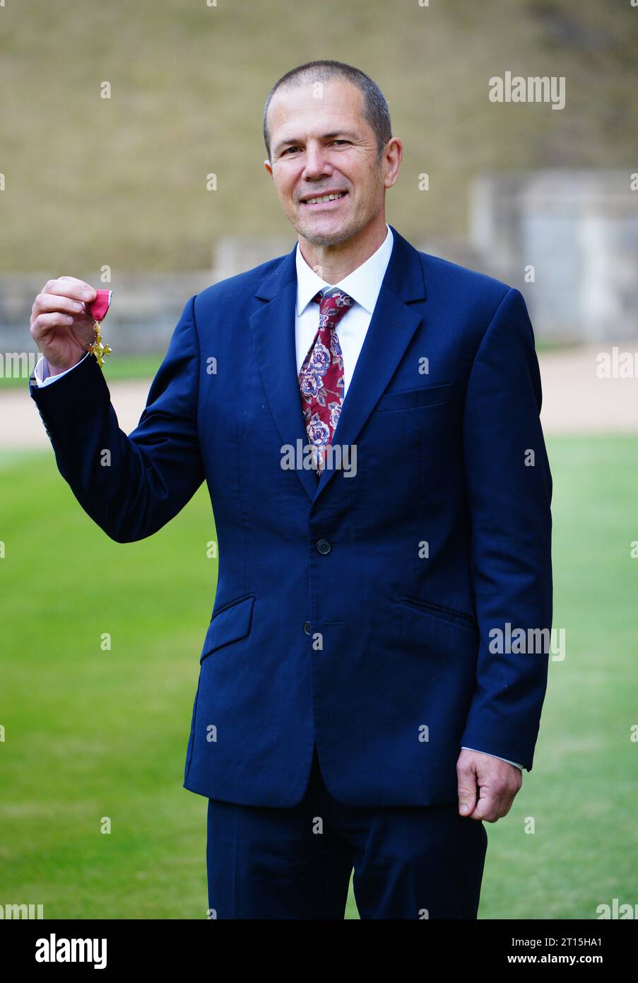 Dr Paul Ransom after being made an Officer of the Order of the British ...