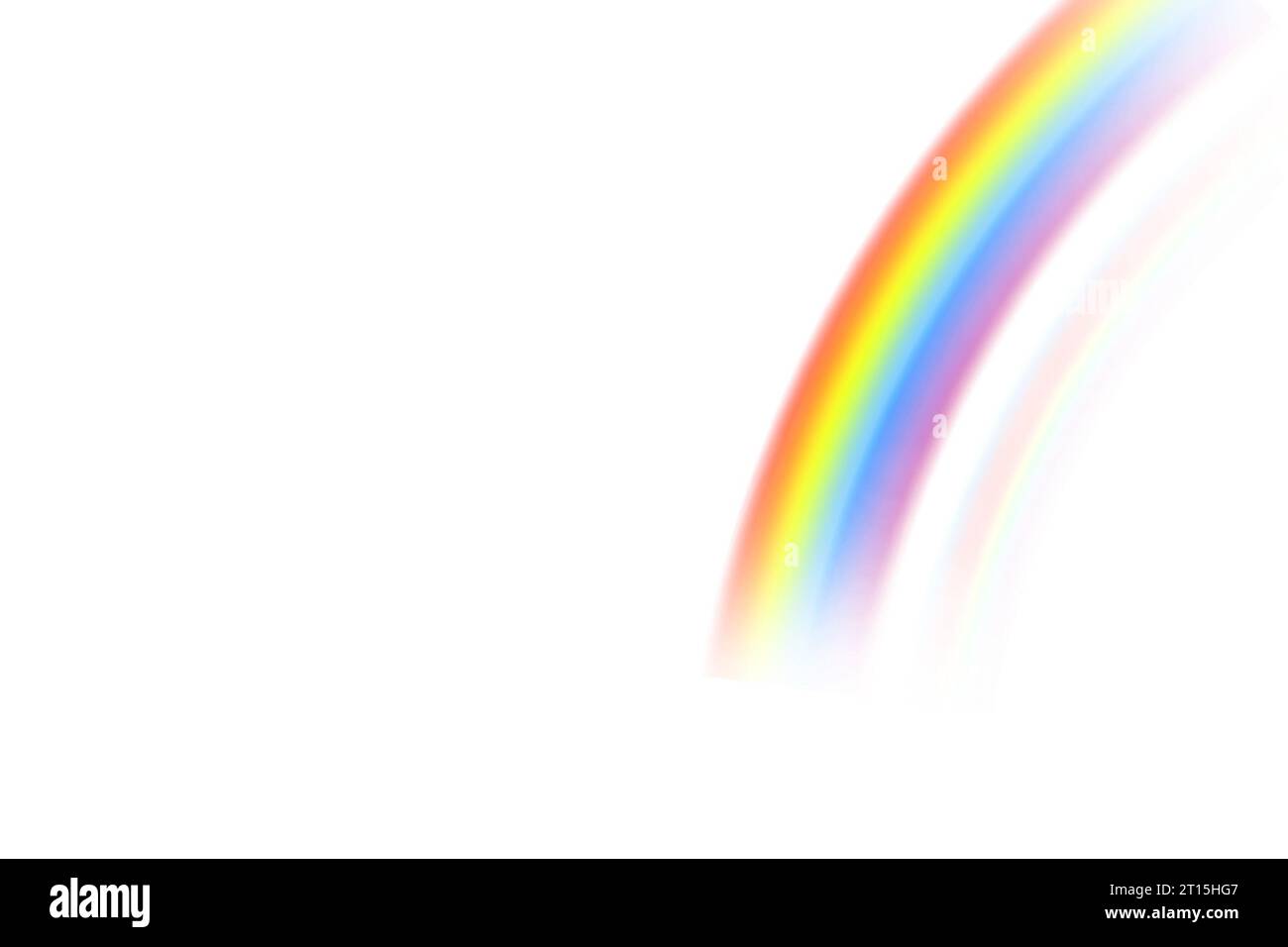 Rainbow on a white background. Vector illustration for your design ...
